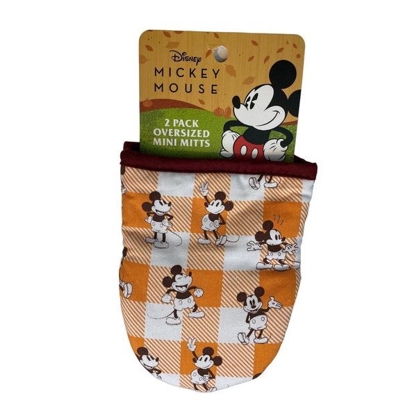 Disney | Kitchen | Disney Mickey Mouse Fall Oven Mitts | Poshmark